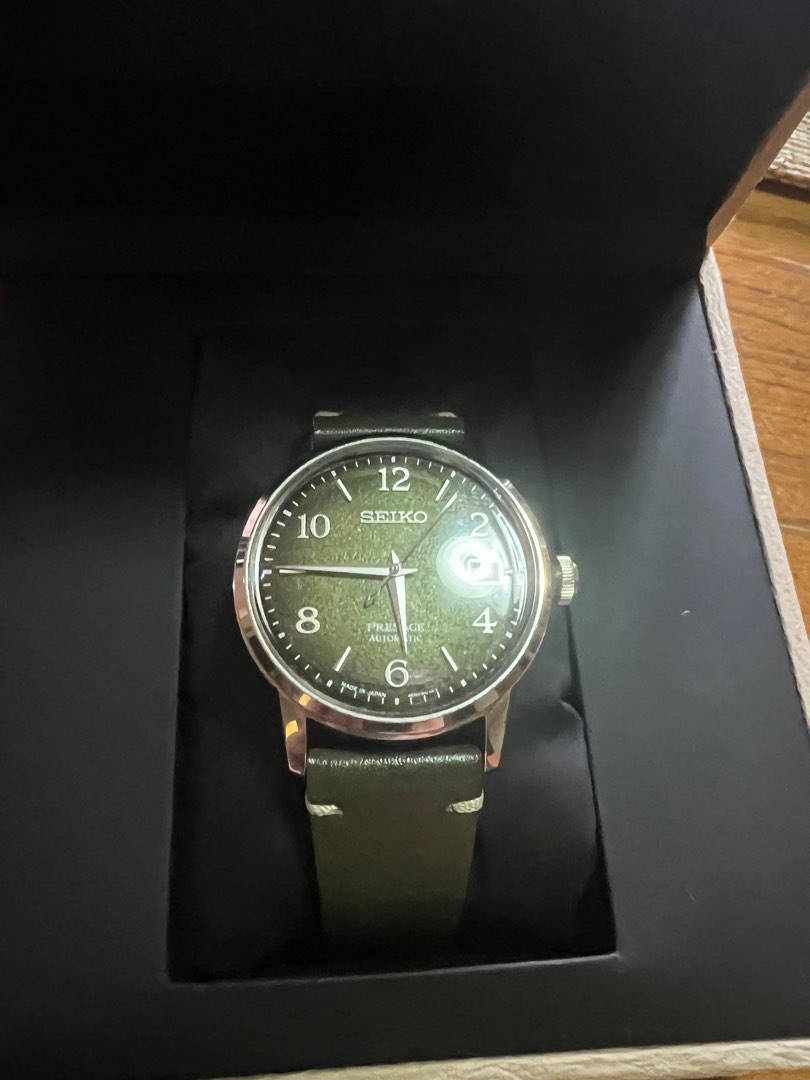 SEIKO PRESAGE MATCHA SRPF41J1/SARY181 Limited Edition , Men's Fashion ...