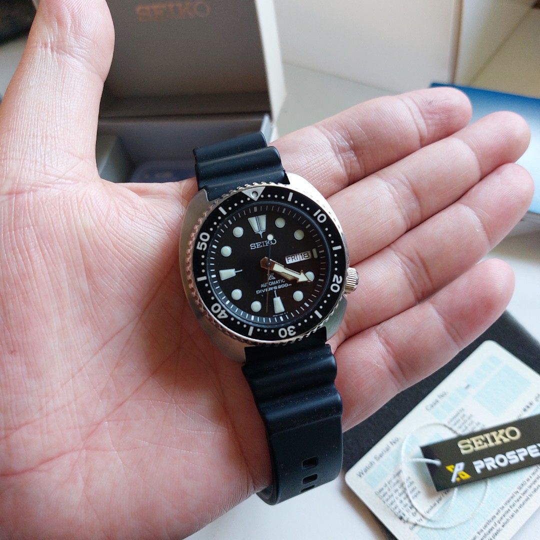 Seiko Prospex Turtle SRPE93K1, Men's Fashion, Watches & Accessories, Watches on Carousell