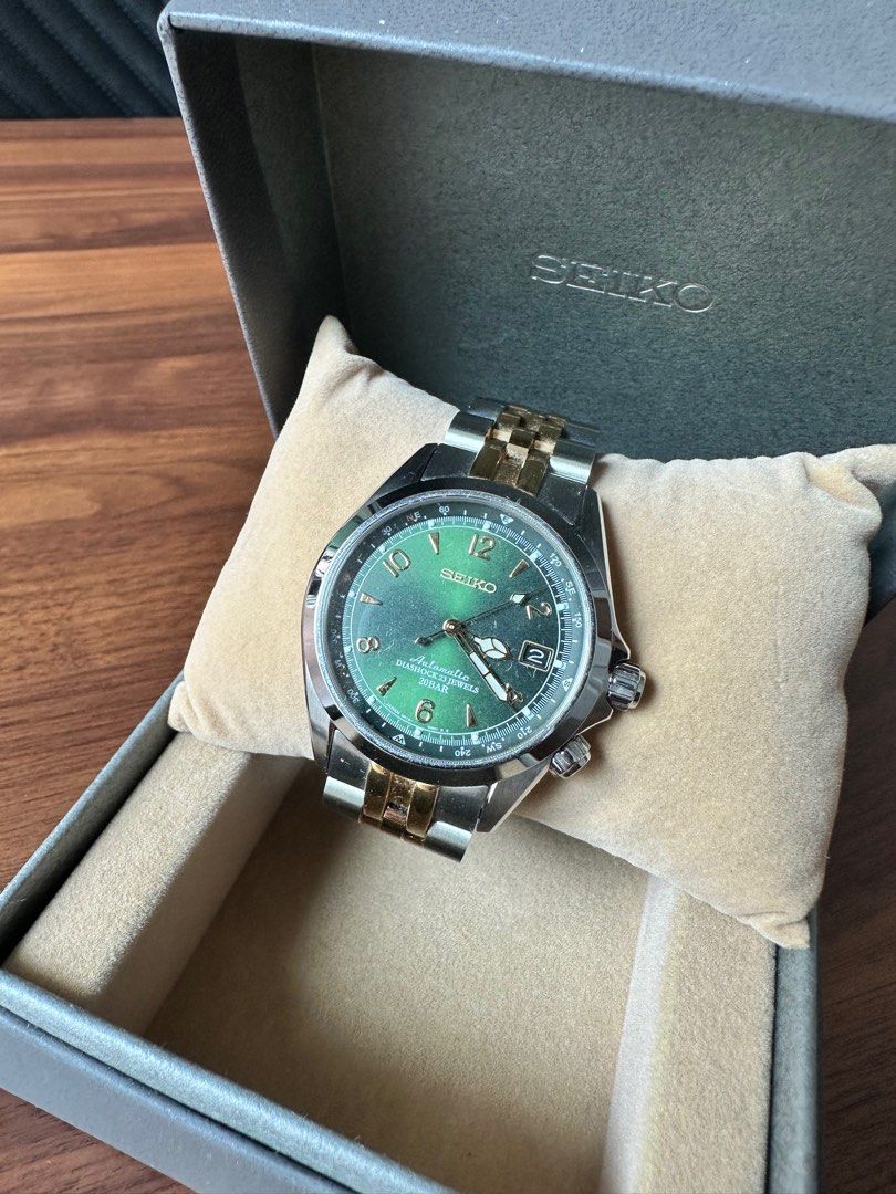Seiko Sarb 017 Alpinist green, Luxury, Watches on Carousell