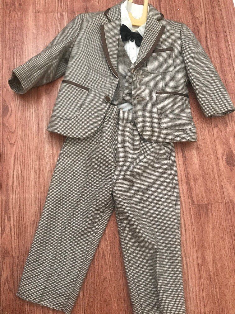 Set jas coklat, Bayi & Anak, Baju Anak Laki-laki, 1 hingga 3 tahun di ...