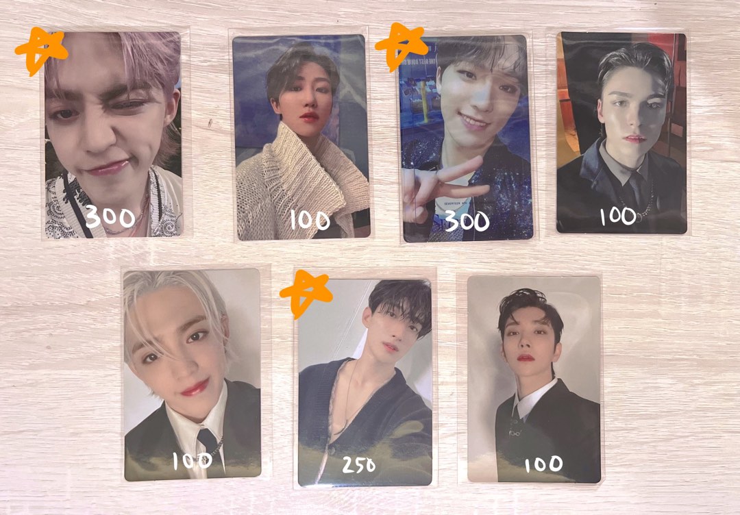 Seventeen photocards, Hobbies & Toys, Memorabilia & Collectibles, K ...