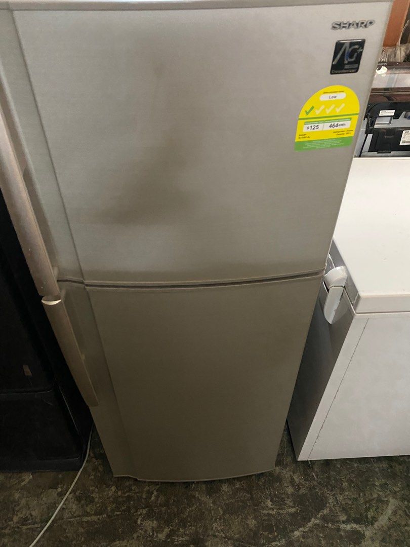Sharp 203l 2 door fridge / refrigerator, TV & Home Appliances, Kitchen ...