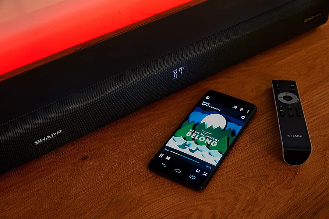 Sharp Atmos Soundbar + Wireless Sub HT-SBW460, Audio, Soundbars ...