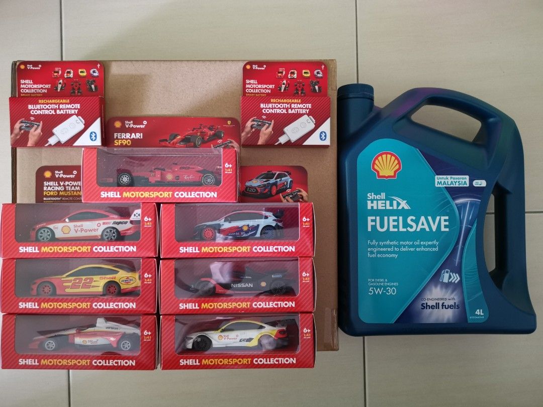 Shell MALAYSIA Motorsport Collection Complete Set plus FREE gift ...