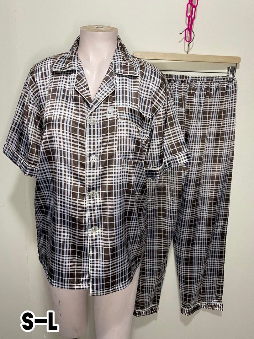 SILK Terno pantulog, Women's Fashion, Undergarments & Loungewear on ...