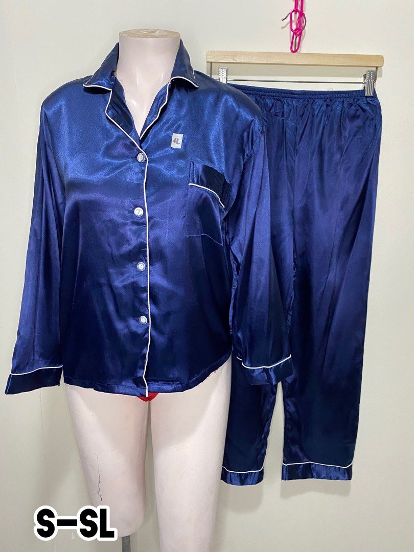 SILK Terno pantulog, Women's Fashion, Undergarments & Loungewear on ...