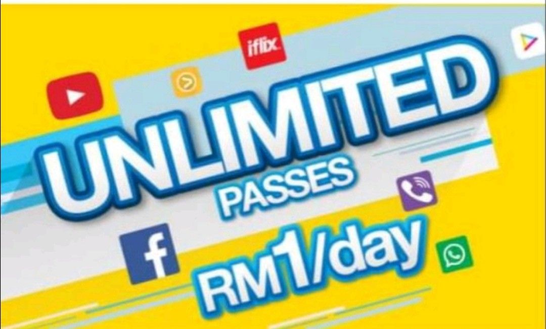 Simkad Digi RM1 Daily Unlimited, Everything Else, Others on Carousell