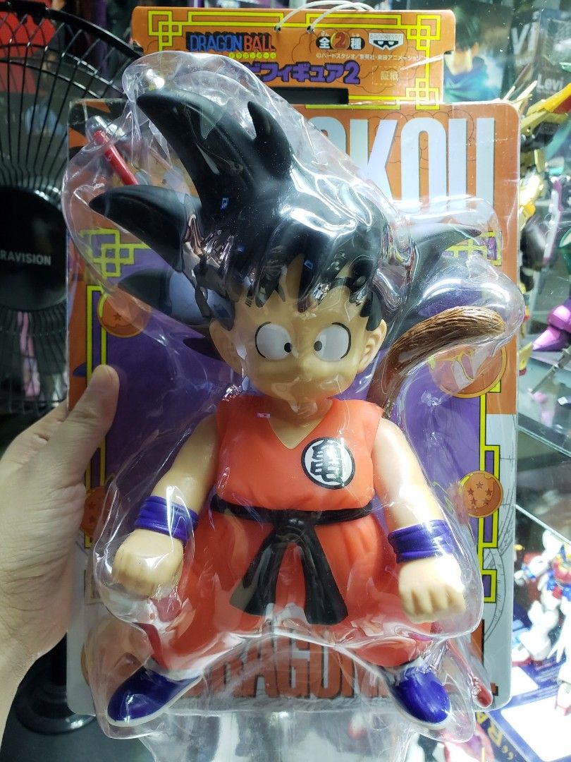 Soft Vinyl Goku kid stick, Hobbies & Toys, Toys & Games on Carousell