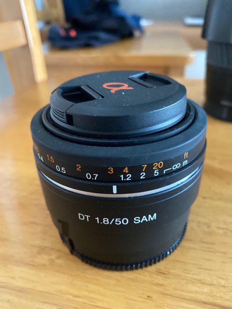 Sony Alpha Lens -SAL 50F18, Photography, Lens & Kits on Carousell