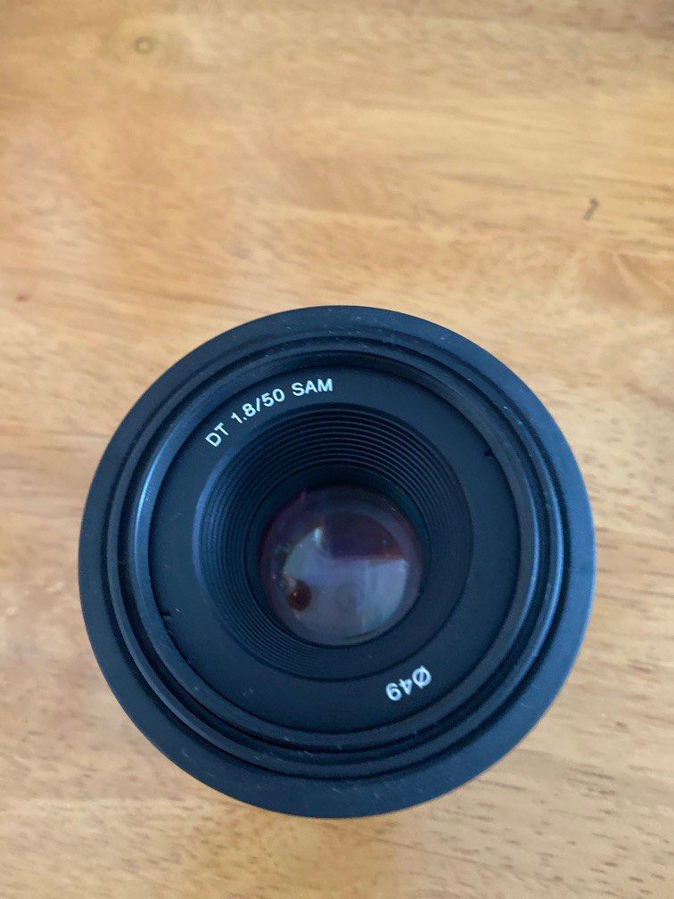 Sony Alpha Lens -SAL 50F18, Photography, Lens & Kits on Carousell