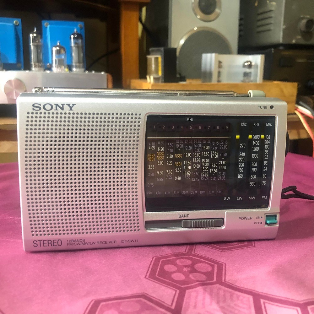 Sony ICF-SW11 || 12 Band Stereo Receiver || Serial No. 1378525, Audio ...
