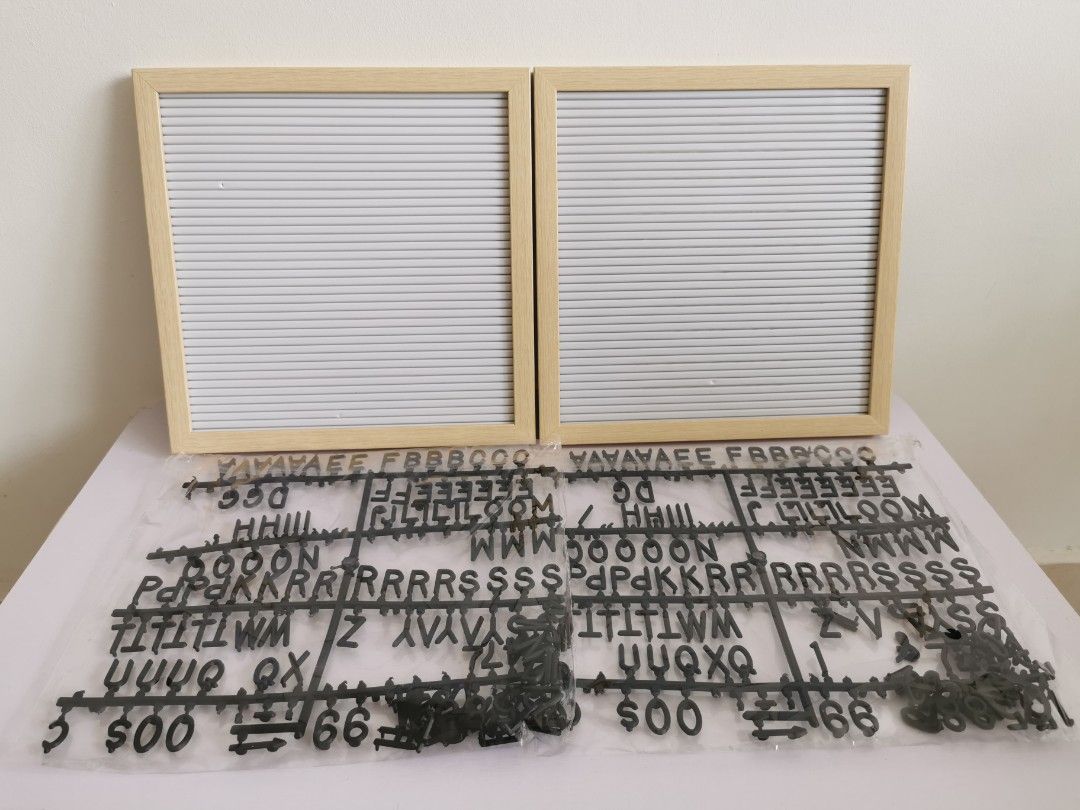 Square letter board, Hobbies & Toys, Stationery & Craft, Occasions ...