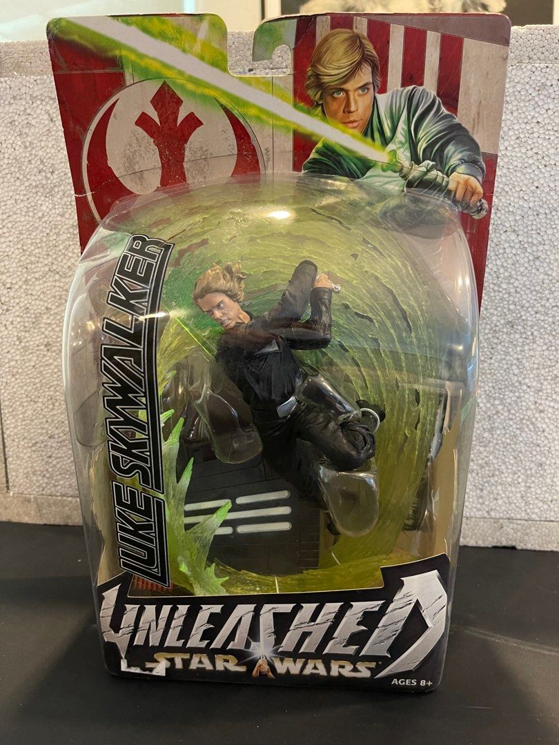 Star Wars Luke Skywalker Unleashed action figure, Hobbies & Toys, Toys ...