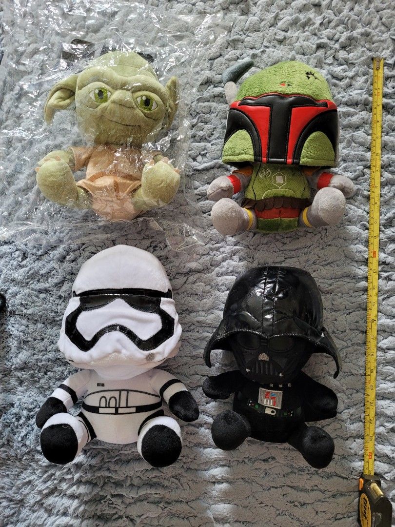 Star Wars plushies, Hobbies & Toys, Toys & Games on Carousell