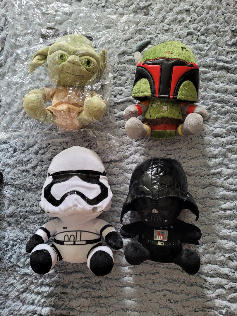 Star Wars plushies, Hobbies & Toys, Toys & Games on Carousell
