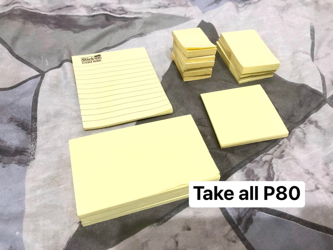Sticky Notes, Hobbies & Toys, Stationary & Craft, Stationery & School ...