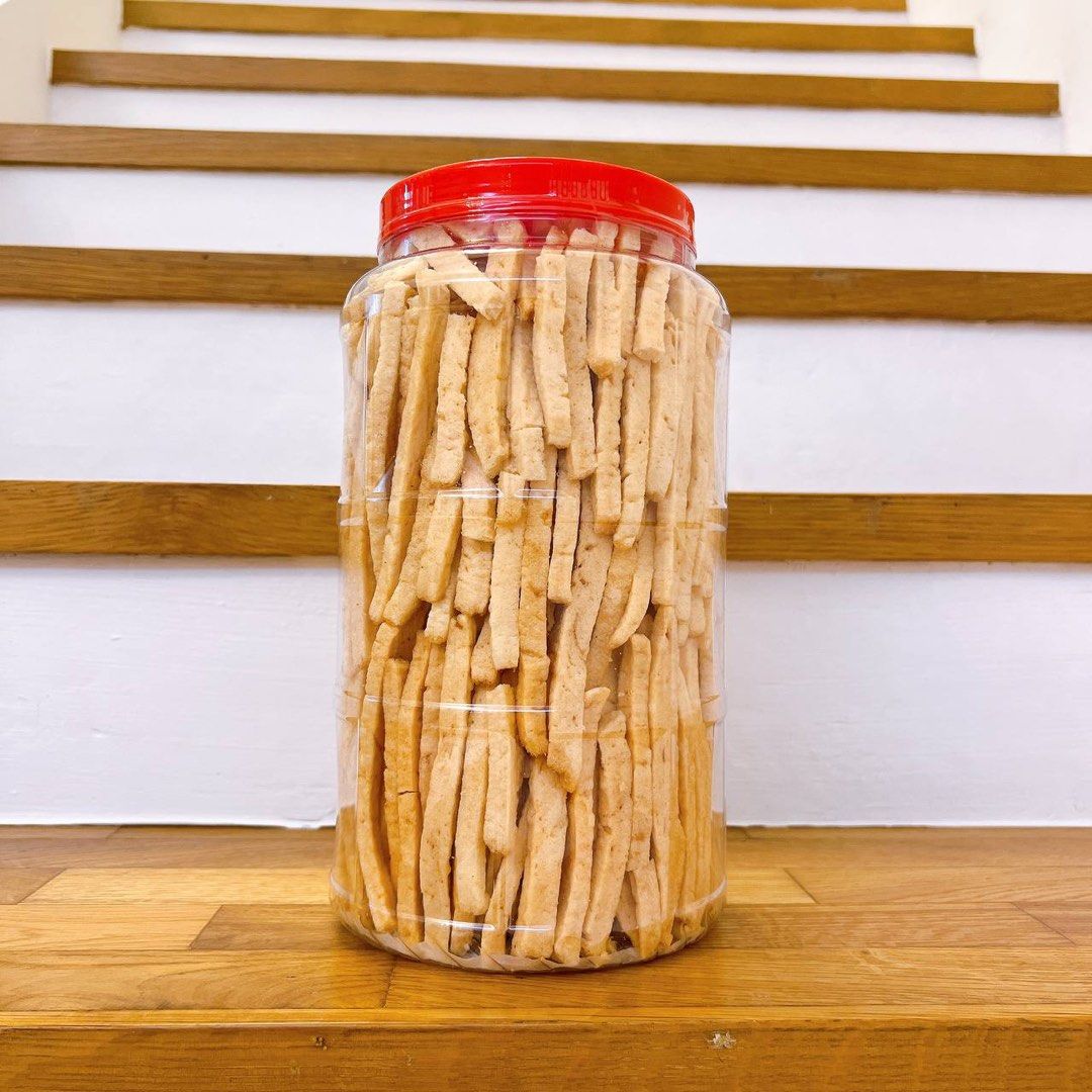 Superly Addictive JUMBO MEGA Prawn Stick Snacks CNY Goodie, Food & Drinks, Local Eats on Carousell