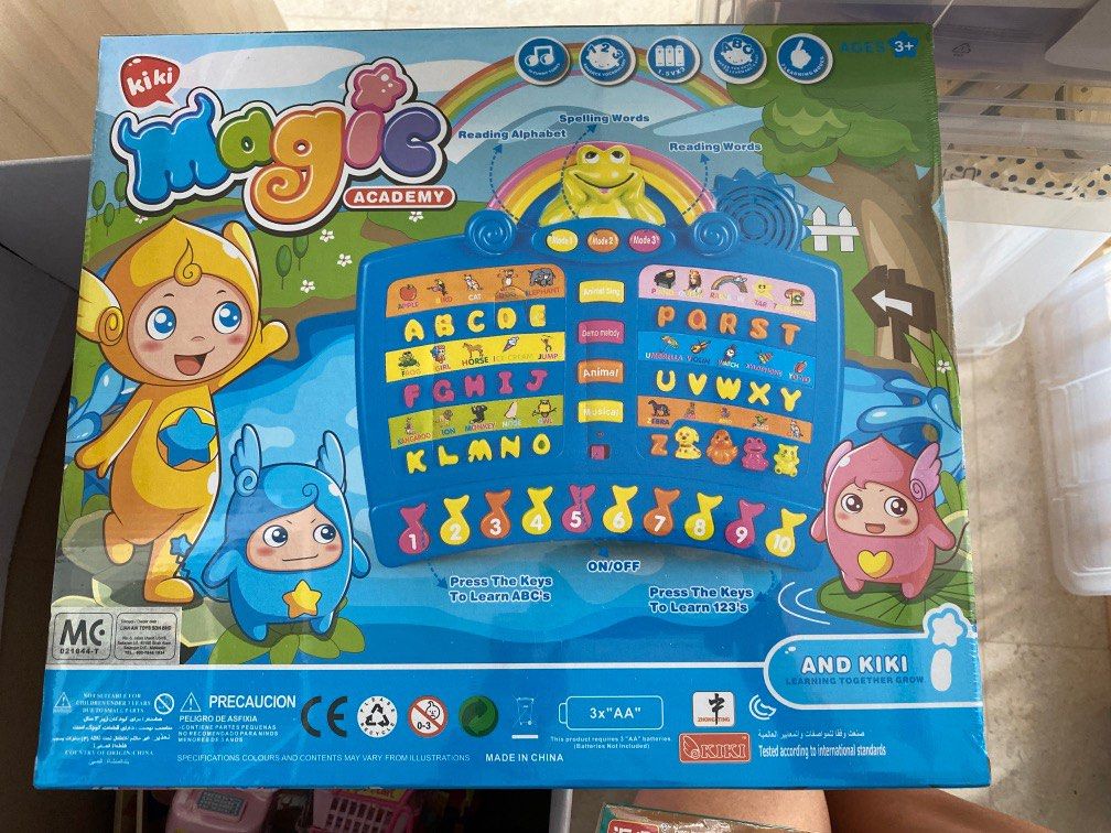 Talking Alphabet Book, Hobbies & Toys, Toys & Games on Carousell