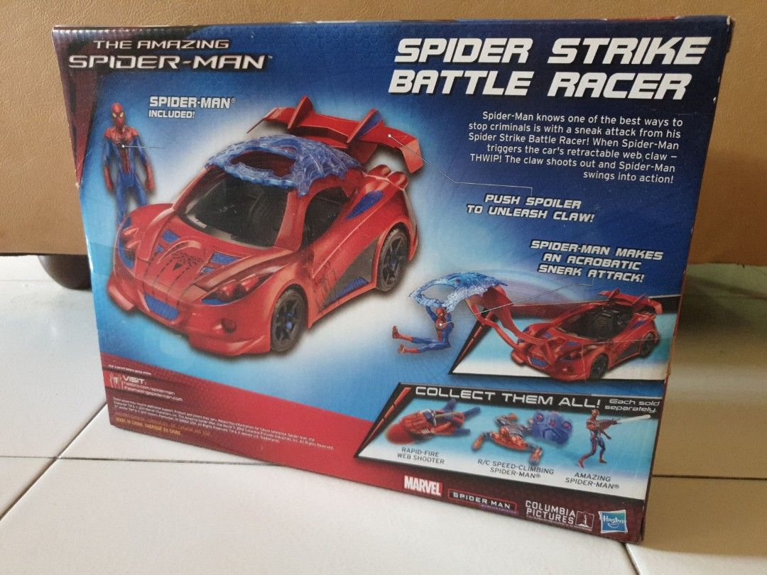 THE AMAZING SPIDER-MAN(SPIDER STRIKE BATTLE RACER), Hobbies & Toys ...