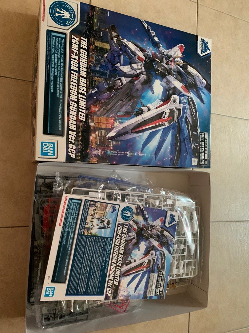 THE GUNDAM BASE LIMITED me ZGMF-MIOA FREEDOM GUNDAM Ver.GCP 1/100 ZGMF ...