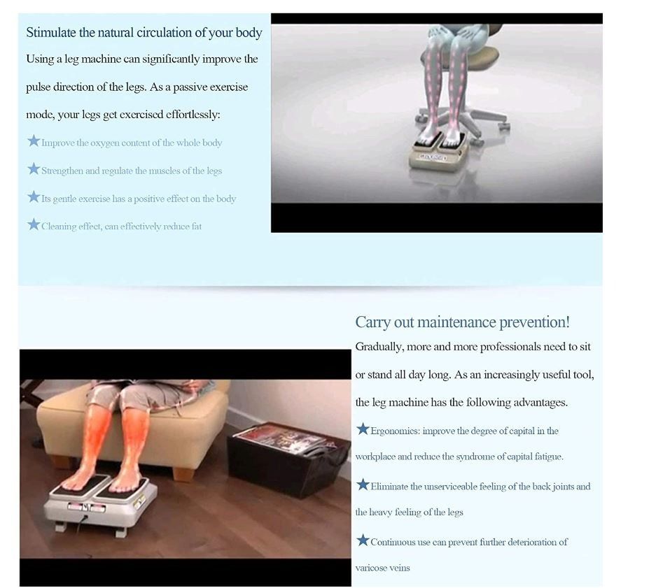 The Seated Leg Exerciser stepper foot rehabilitation Walking ...