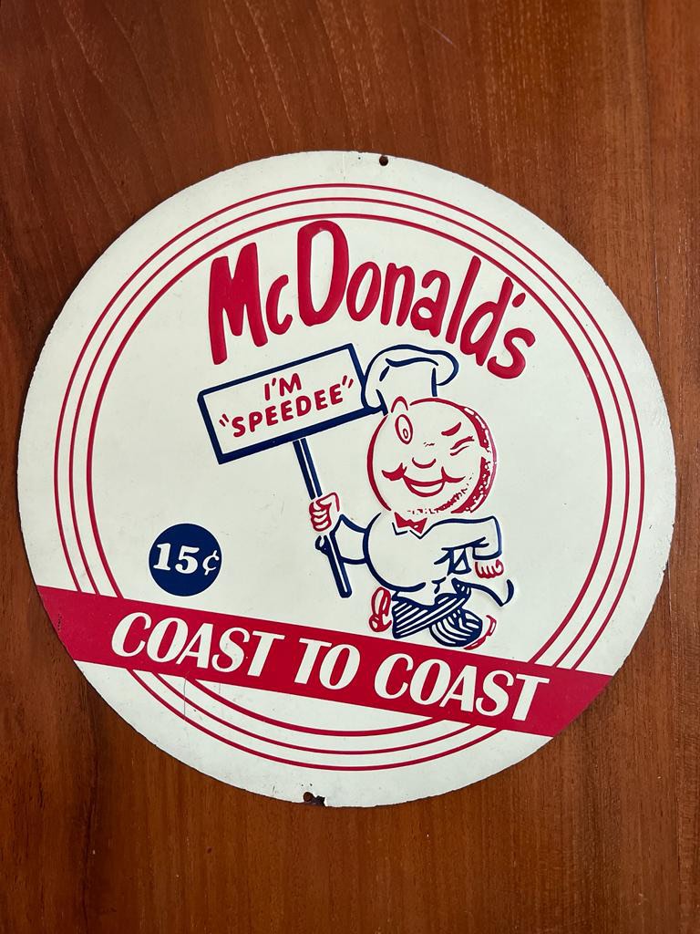 Tin Banner McDonald, Perabotan Rumah di Carousell