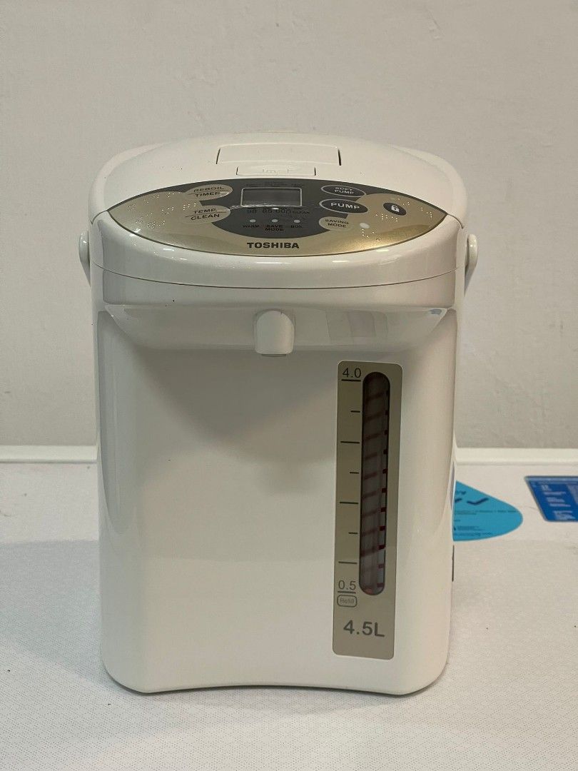 TOSHIBA PLK45SFEIS ELECTRIC AIRPOT (4.5L), TV & Home Appliances, Kitchen Appliances, Kettles ...