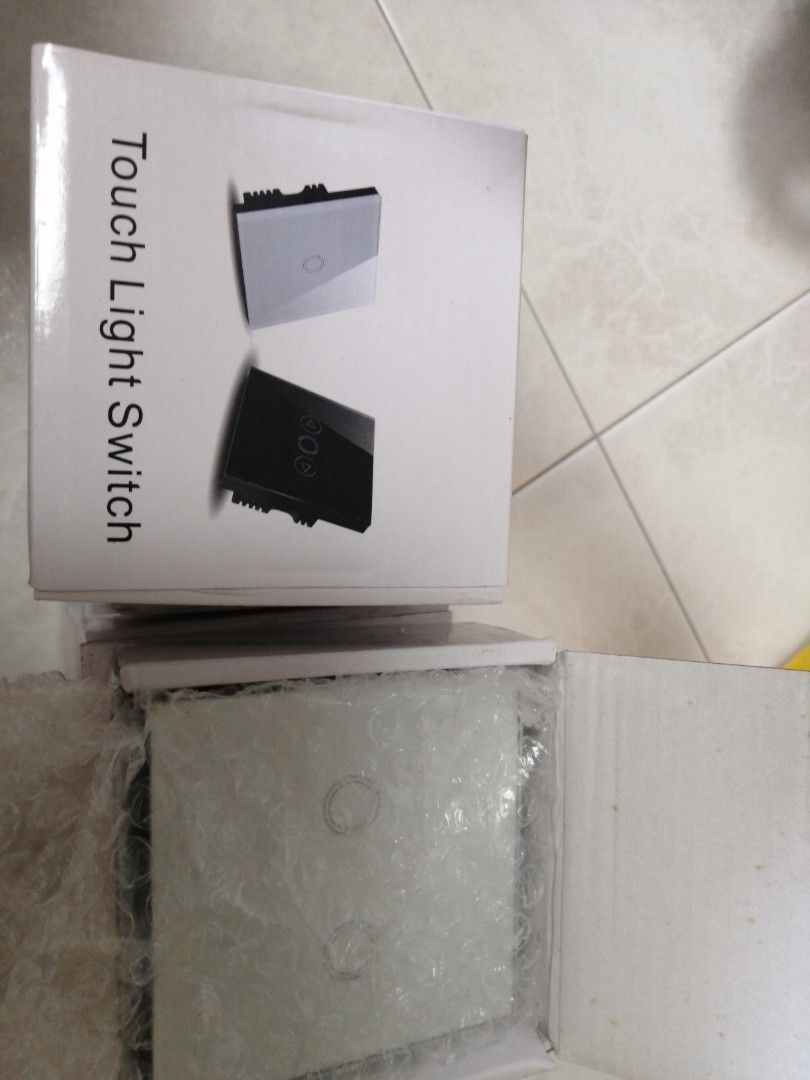 Touch light switch, TV & Home Appliances, Electrical, Adaptors ...