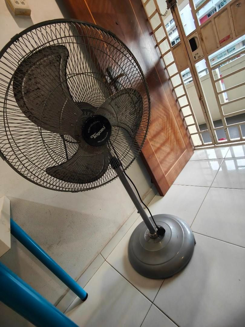 Toyomi High Velocity Stand Fan 20" PSF 2020, Furniture & Home Living ...