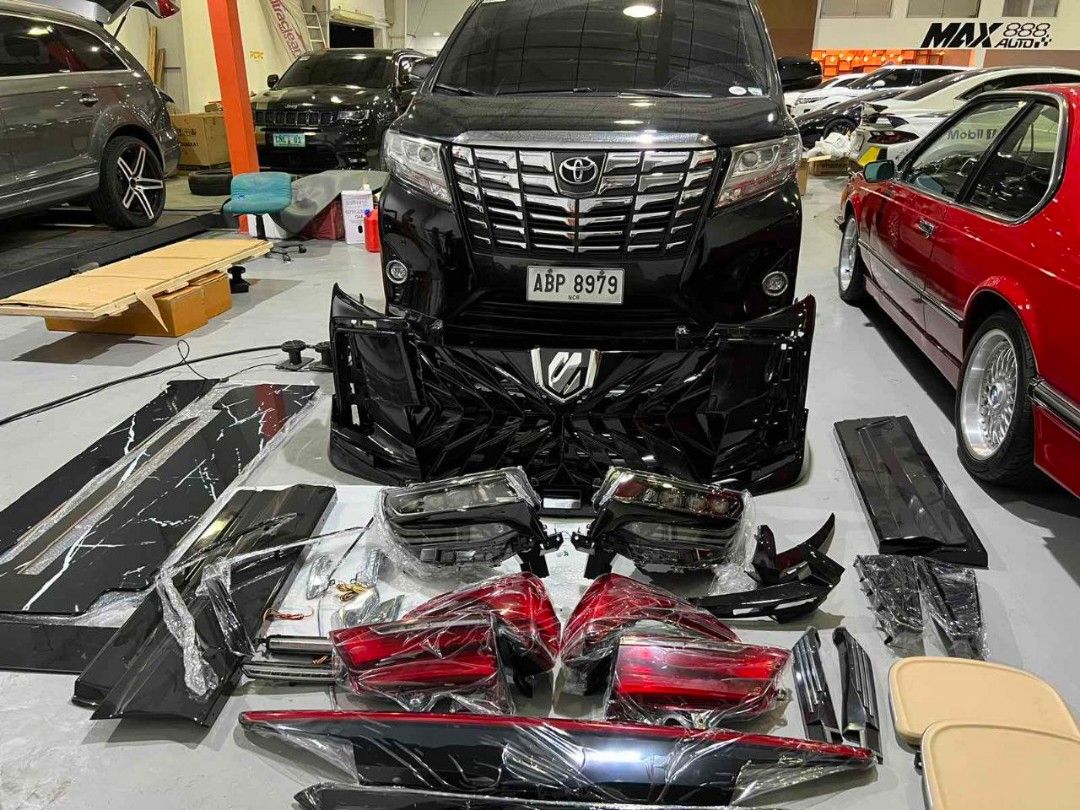 Toyota Alphard TRD Body Kits, Car Parts & Accessories, Body Parts and ...