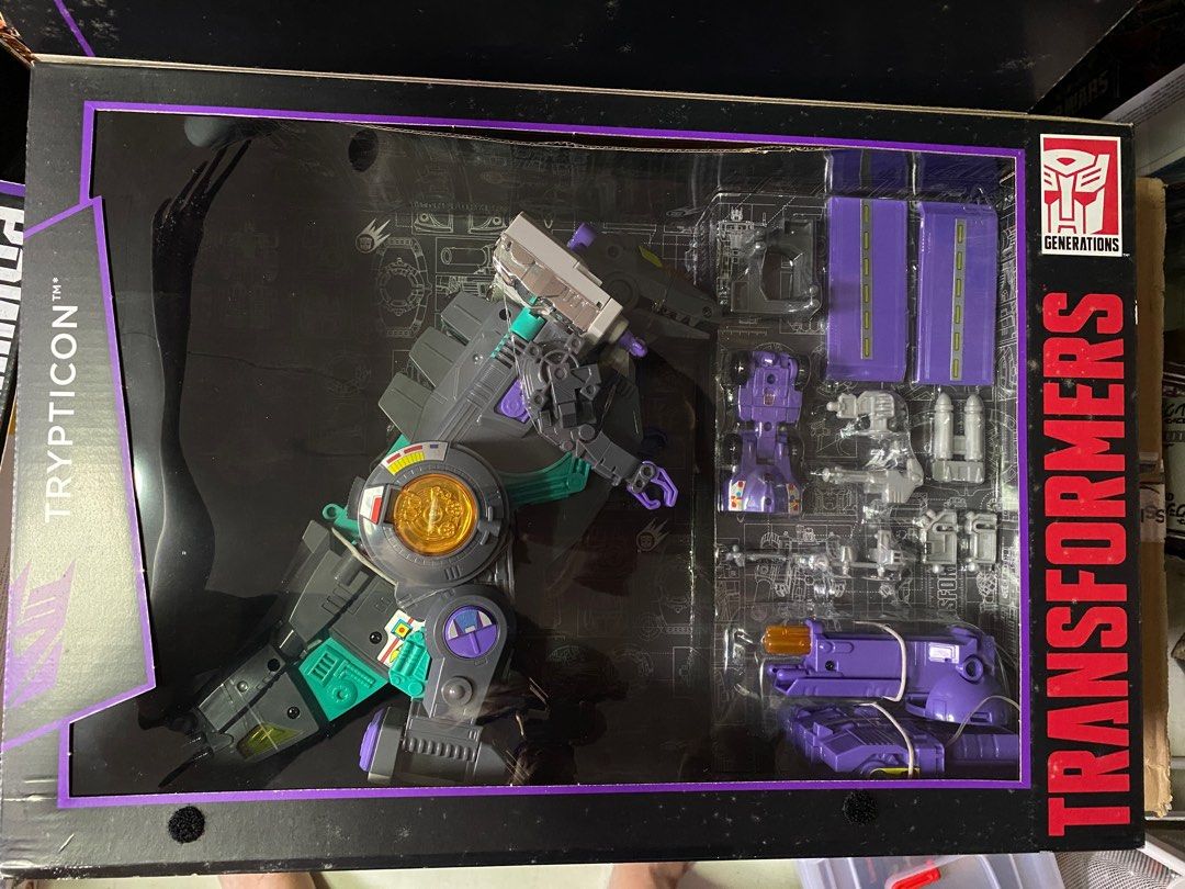 Transformers G1 Trypticon Platinum Reissue Hasbro MISB NEW, Hobbies ...