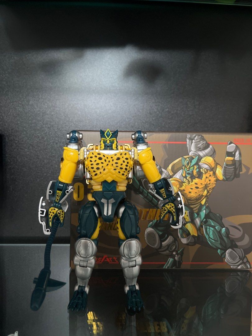 Transformers TransArt BWM-03 BWM03 Metal Panther Commander(Reissue ...