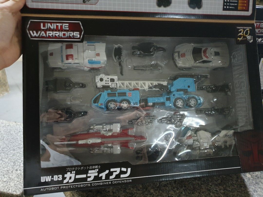 FREE TDW KIT, Transformers Unite Warriors Defensor, Hobbies & Toys ...