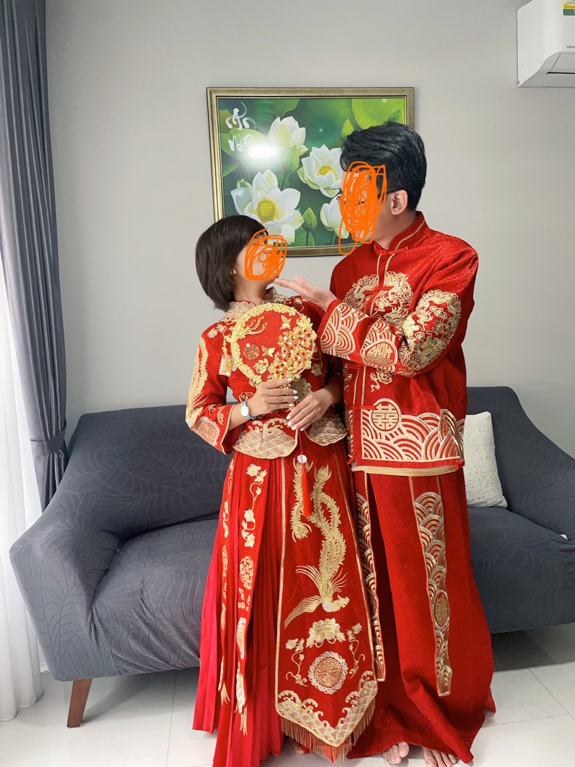 Traditional Chinese Kua, Women's Fashion, Dresses & Sets, Traditional ...