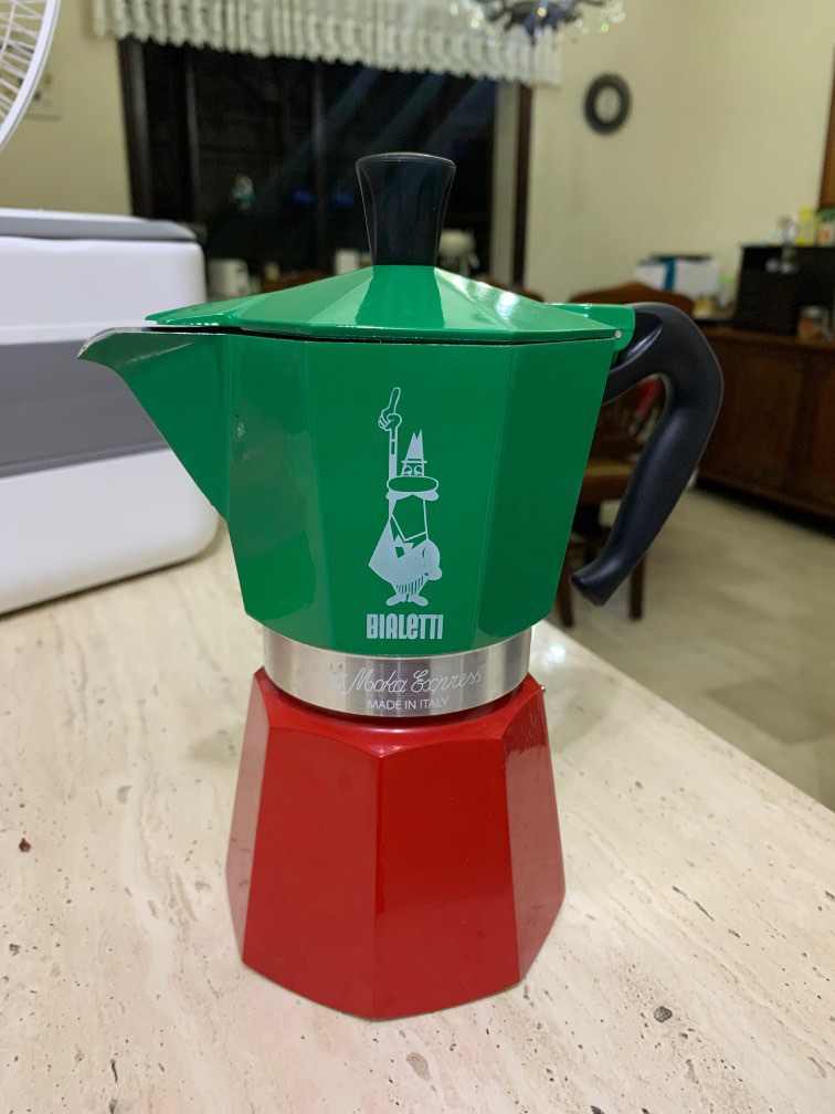 UNIQUE! Bialetti (Italian Flag Colors), Food & Drinks, Other Food ...