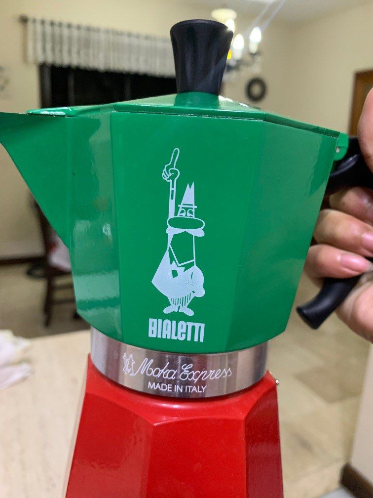 UNIQUE! Bialetti (Italian Flag Colors), Food & Drinks, Other Food ...