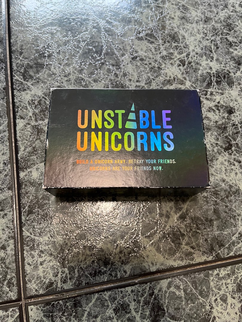 Unstable Unicorns Base Game + 3 Expansions (Replica) (Sleeved), Hobbies ...