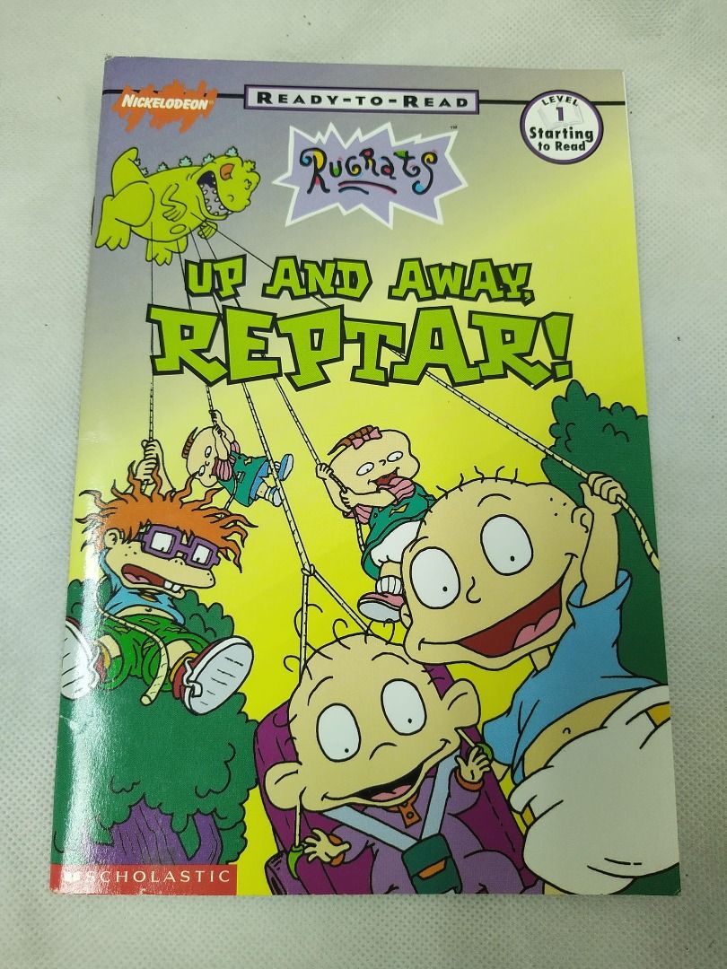 Up And Away Reptar Ready-To-Read Rugrats By Sarah Willson (BSG-T01-125 ...