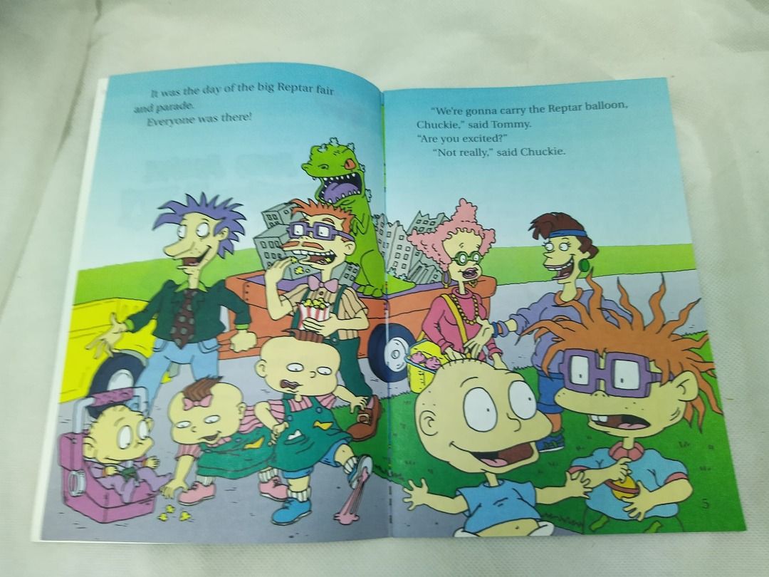 Up And Away Reptar Ready-To-Read Rugrats By Sarah Willson (BSG-T01-125 ...
