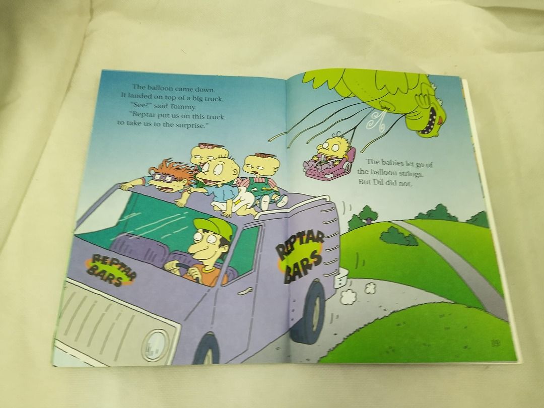 Up And Away Reptar Ready-To-Read Rugrats By Sarah Willson (BSG-T01-125 ...
