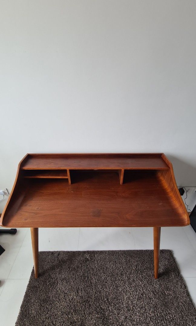 Used wooden Study table, Furniture & Home Living, Furniture, Tables ...
