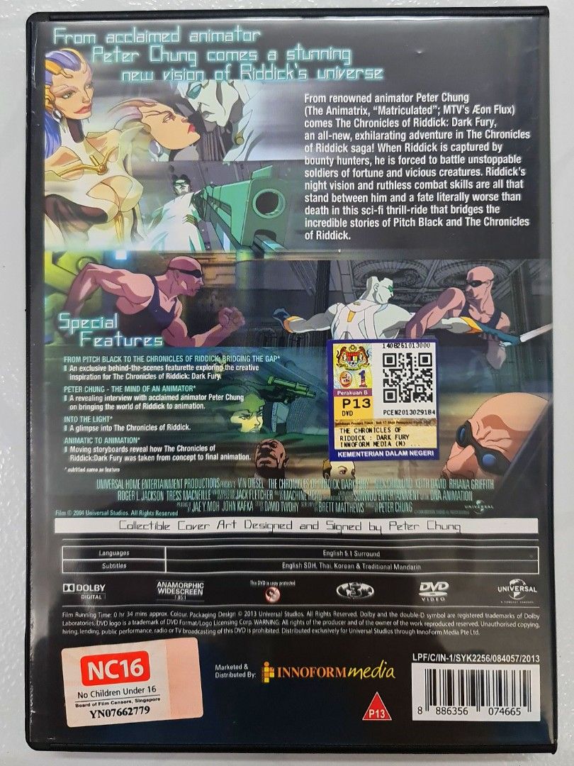 Video Game for Xbox 360 : The Chronicles of Riddick : Assault on Dark ...