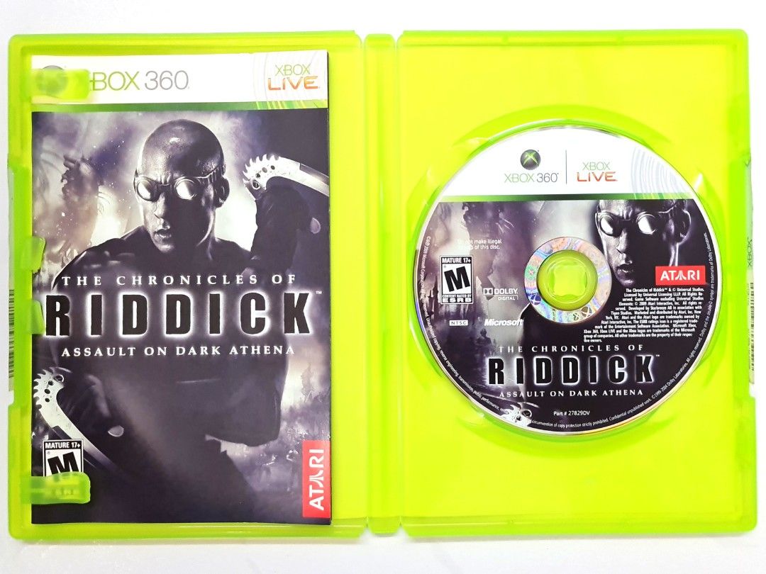 Video Game for Xbox 360 : The Chronicles of Riddick : Assault on Dark ...