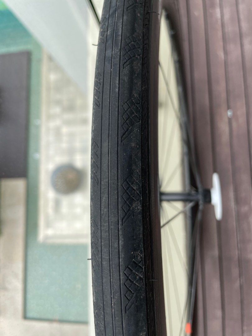 VISP CARBON WHEELSET 50mm CLINCHER Rim Brake, Sports Equipment ...