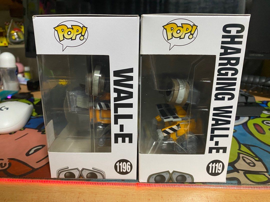 Wall-E Charging & Trash Compacted Cube Funko Pop! - Disney Pixar ...