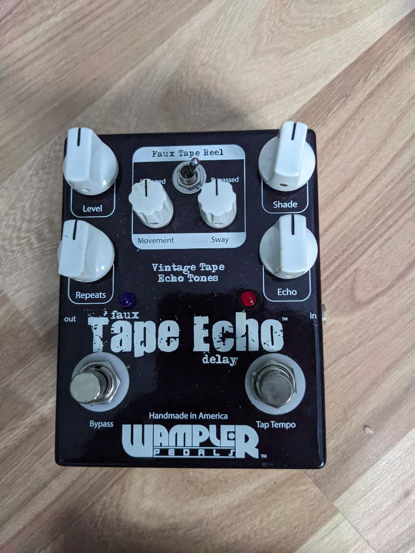 Wampler Tape Echo, Hobbies & Toys, Music & Media, Musical Instruments ...
