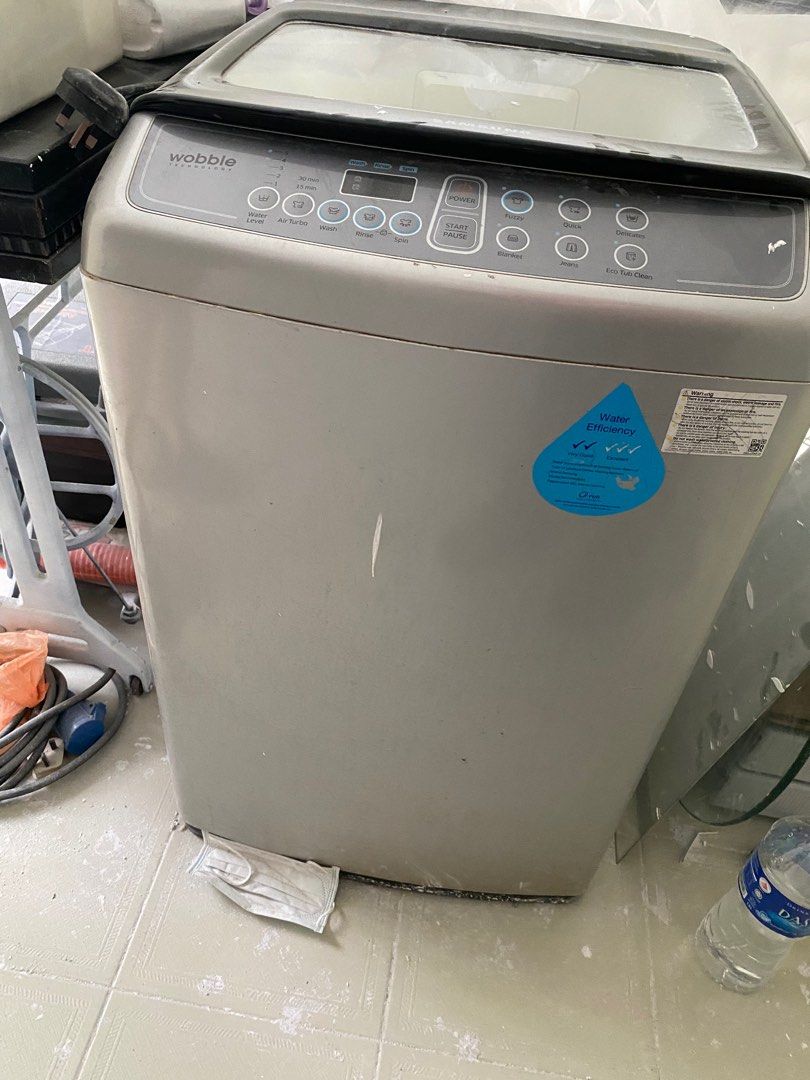 Wobble Technology Samsung Washing Machine 7.5 kg, TV & Home Appliances ...
