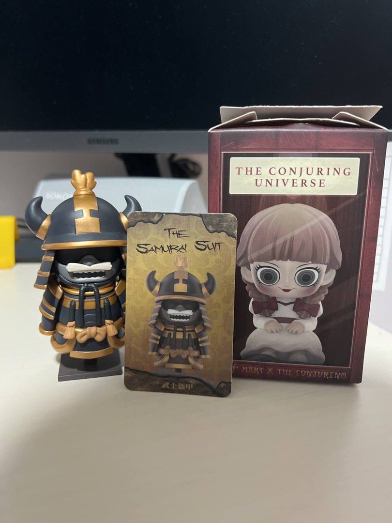 [WTS] Conjuring Popmart Samurai Suit, Hobbies & Toys, Toys & Games on ...