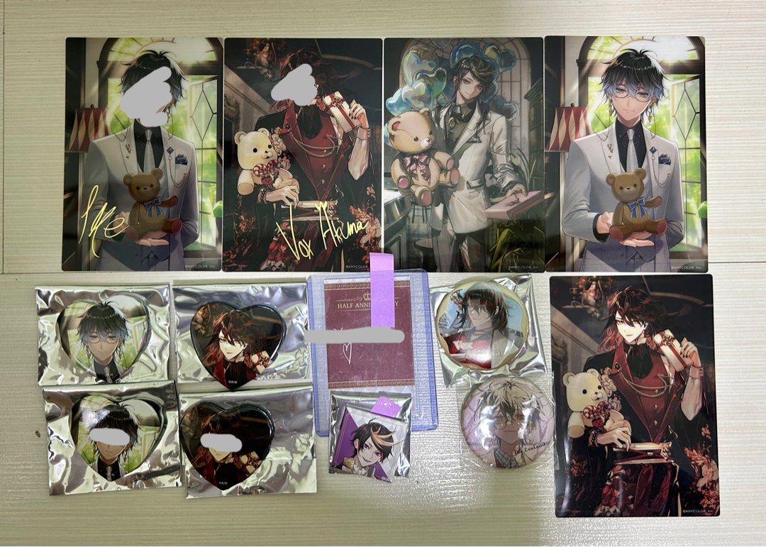 wtt nijisanji luxiem merch, Hobbies & Toys, Memorabilia & Collectibles ...