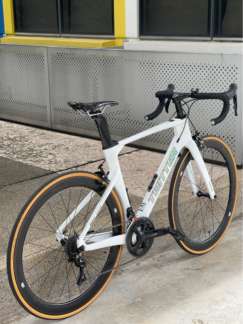[free delivery] TWITTER R10 full carbon frameset $588| fork c caliper ...